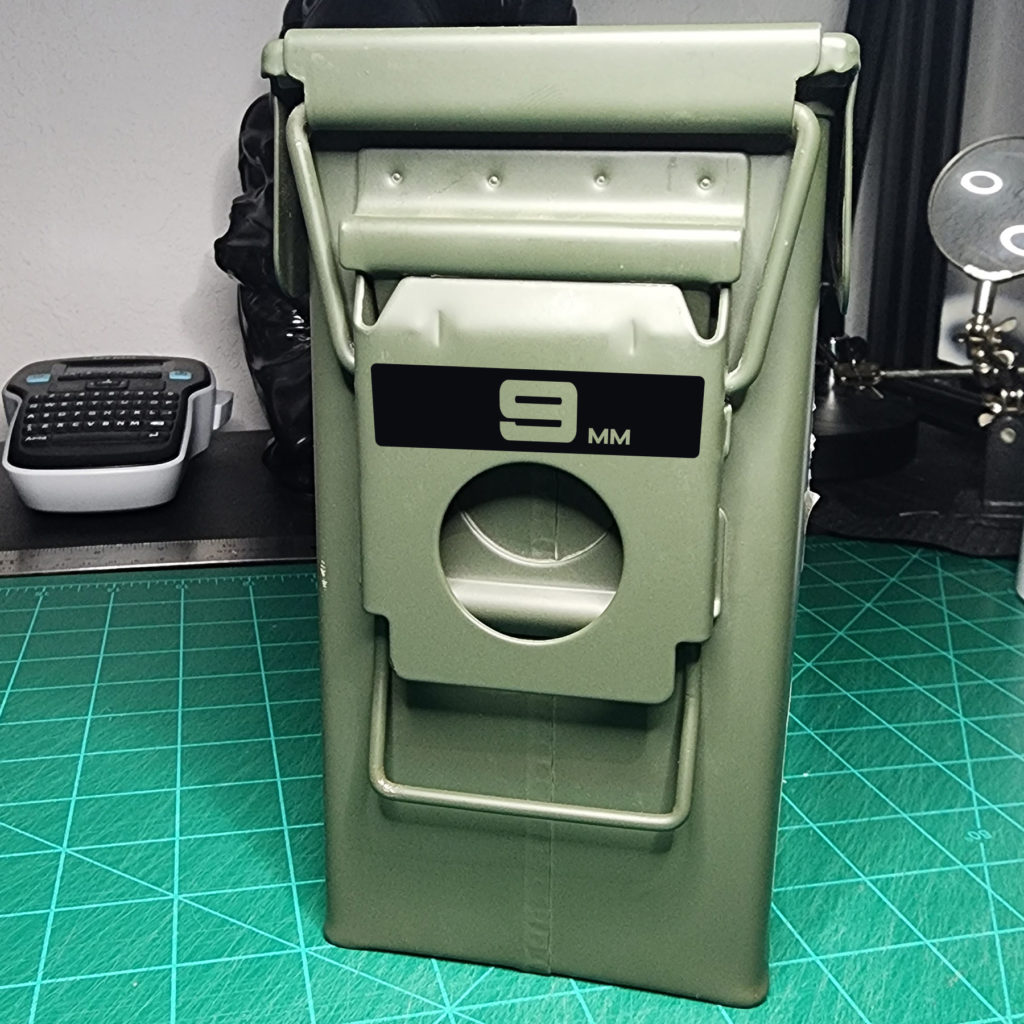 Awesome ammo box decal (4-pack of Vinyl Stickers) - American Czar